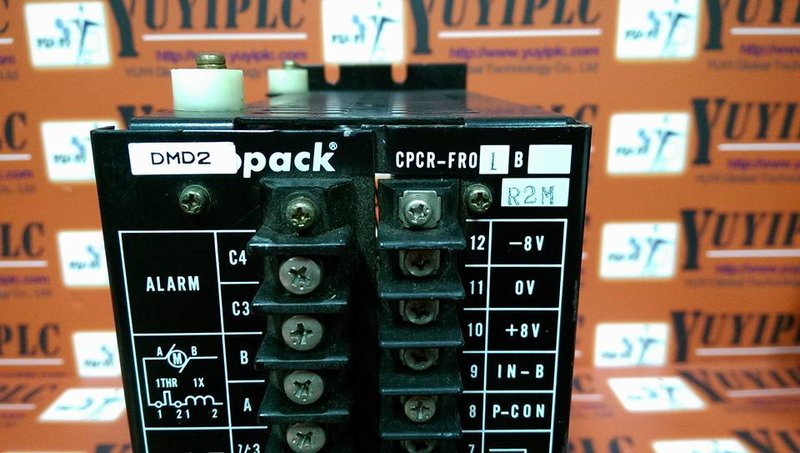 YASKAWA SERVOPACK SERVO DRIVE MOTOR CPCR-FR01 - 裕益科技自動化設備可程式編碼器PLC分散式控制系統DCS